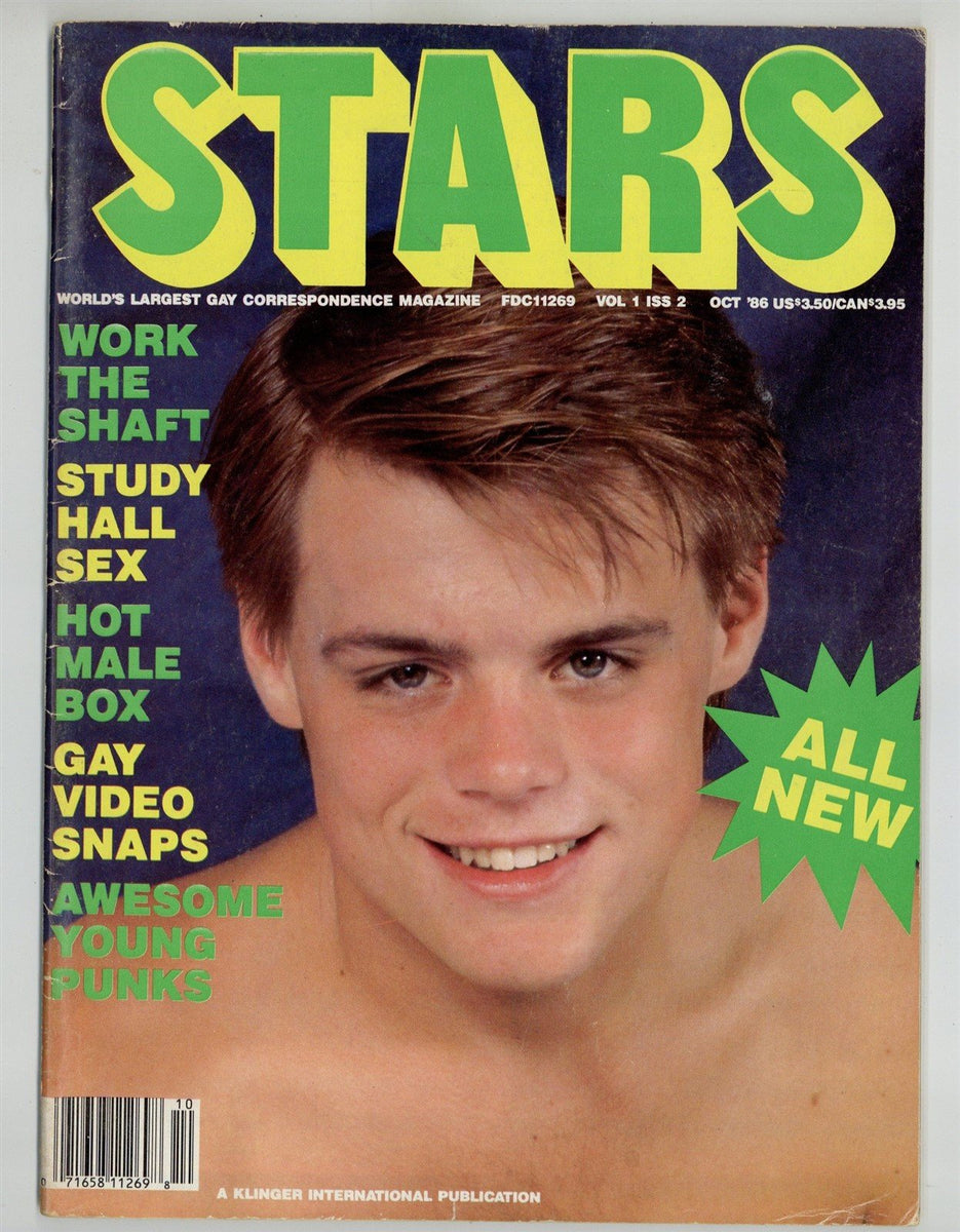 Vintage Gay Erotica 80s Magazines