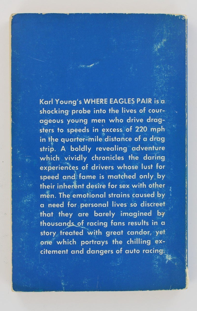 Where Eagles Pair by Karl Young 1971 Gay Power Line GPL-104 Pulp Ficti – oxxbridgegalleries