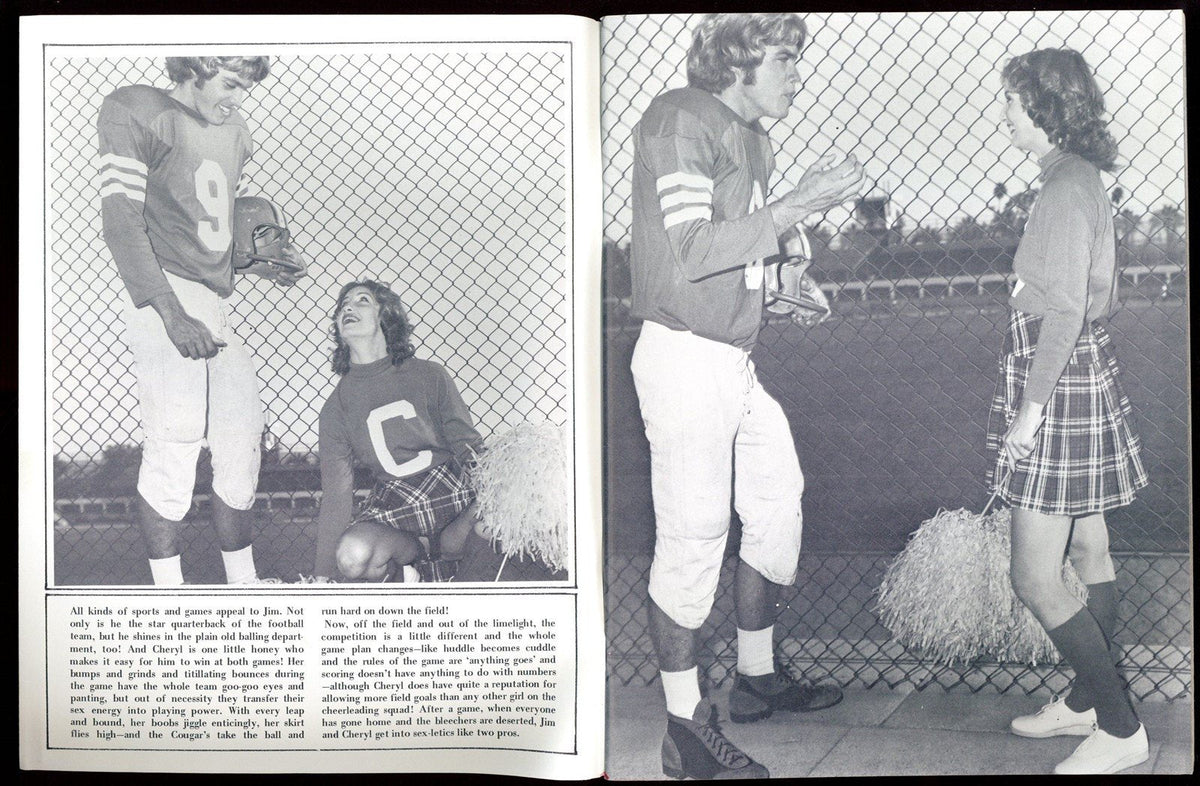 Raw Lust 1 Football Player And Cheerleader 1978 Hard Sex 48pgs Cute Blo Oxxbridgegalleries