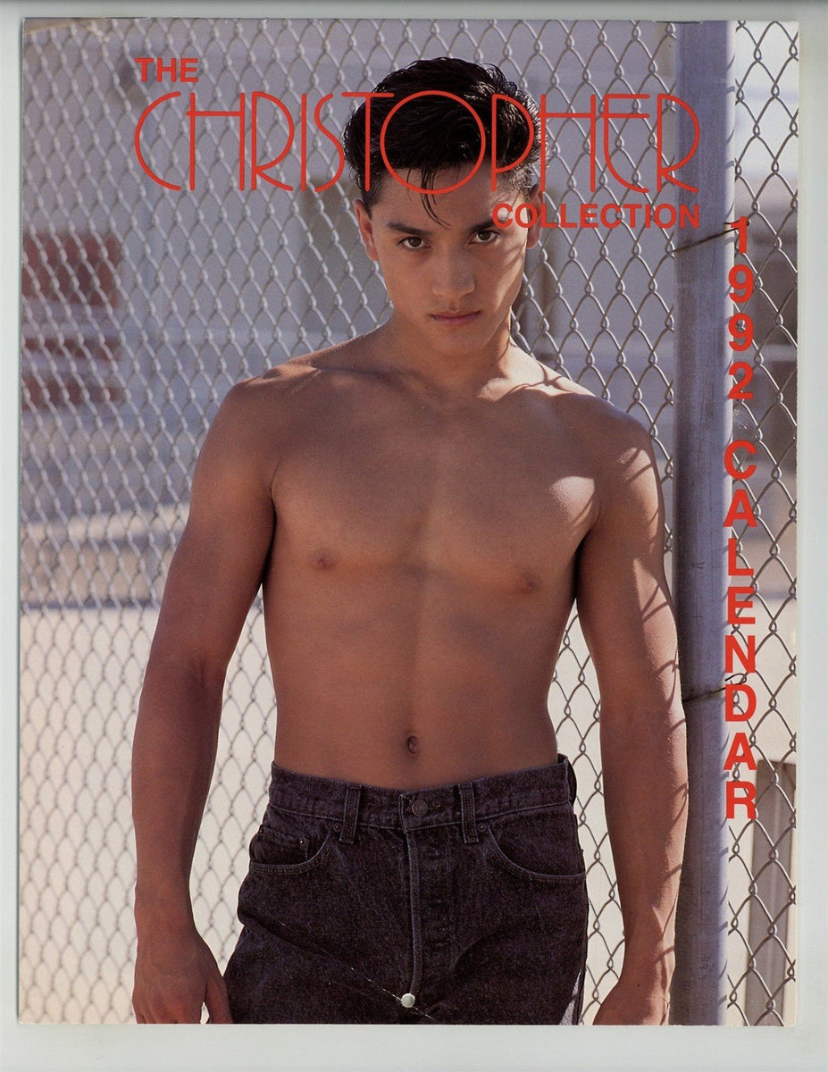 The Christopher Collection Calendar 1992 Beefcake Hunks 28pg Gay Pinup – oxxbridgegalleries