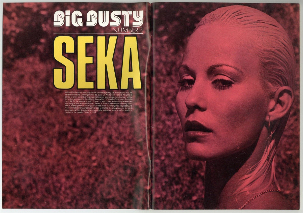 Big Busty Seka, Seka, Seka 1980 ABC Publications 48pg All Seka M21413 ...
