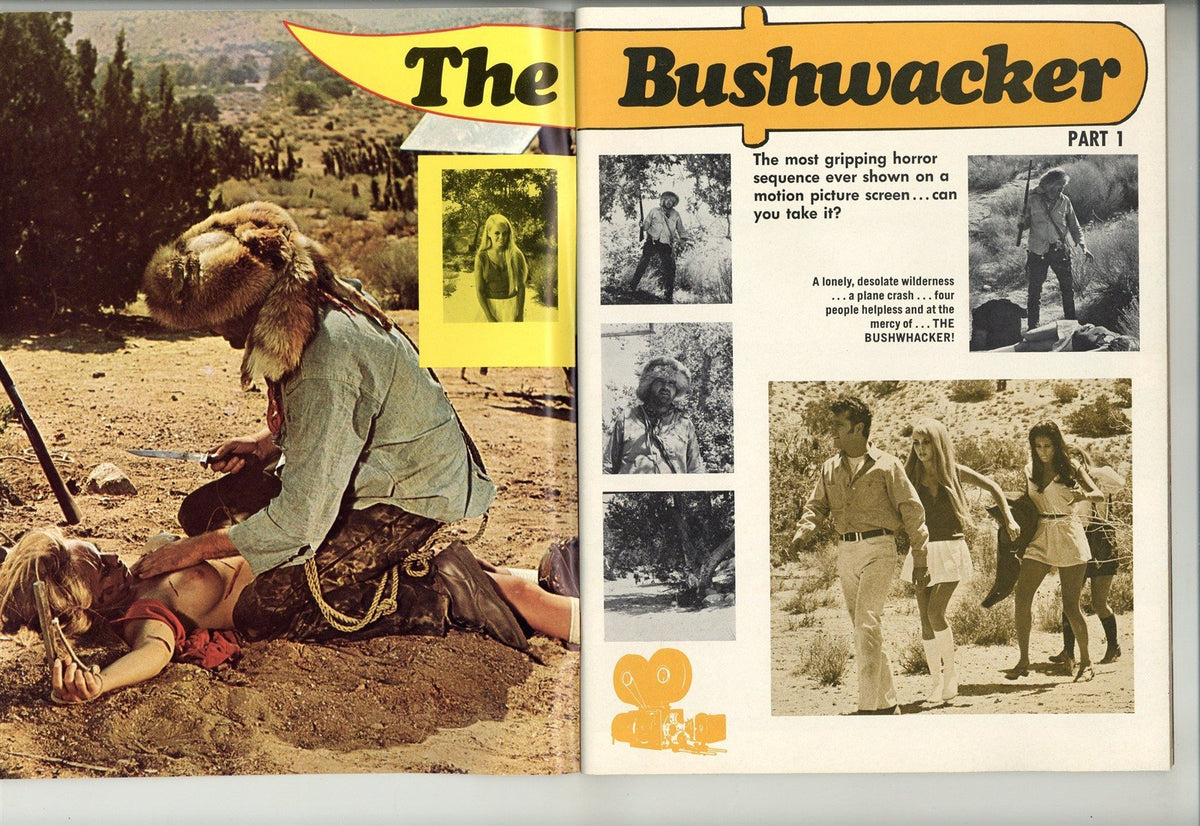 Cinema Scorchers V1#3 Orbit Publications Sexploitation 80pg The Bushwa – oxxbridgegalleries