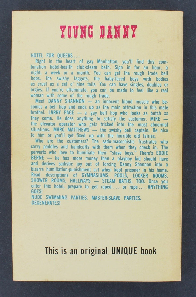 Gay Superhero Pulp 1966 Young Danny Illustrated Eric Stanton,Peter Sin ...