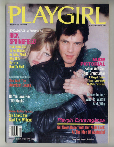 Playgirl 1984 Joe Davis Mike Logan Mark Gavin 122pgs Vintage Gay Magaz ...