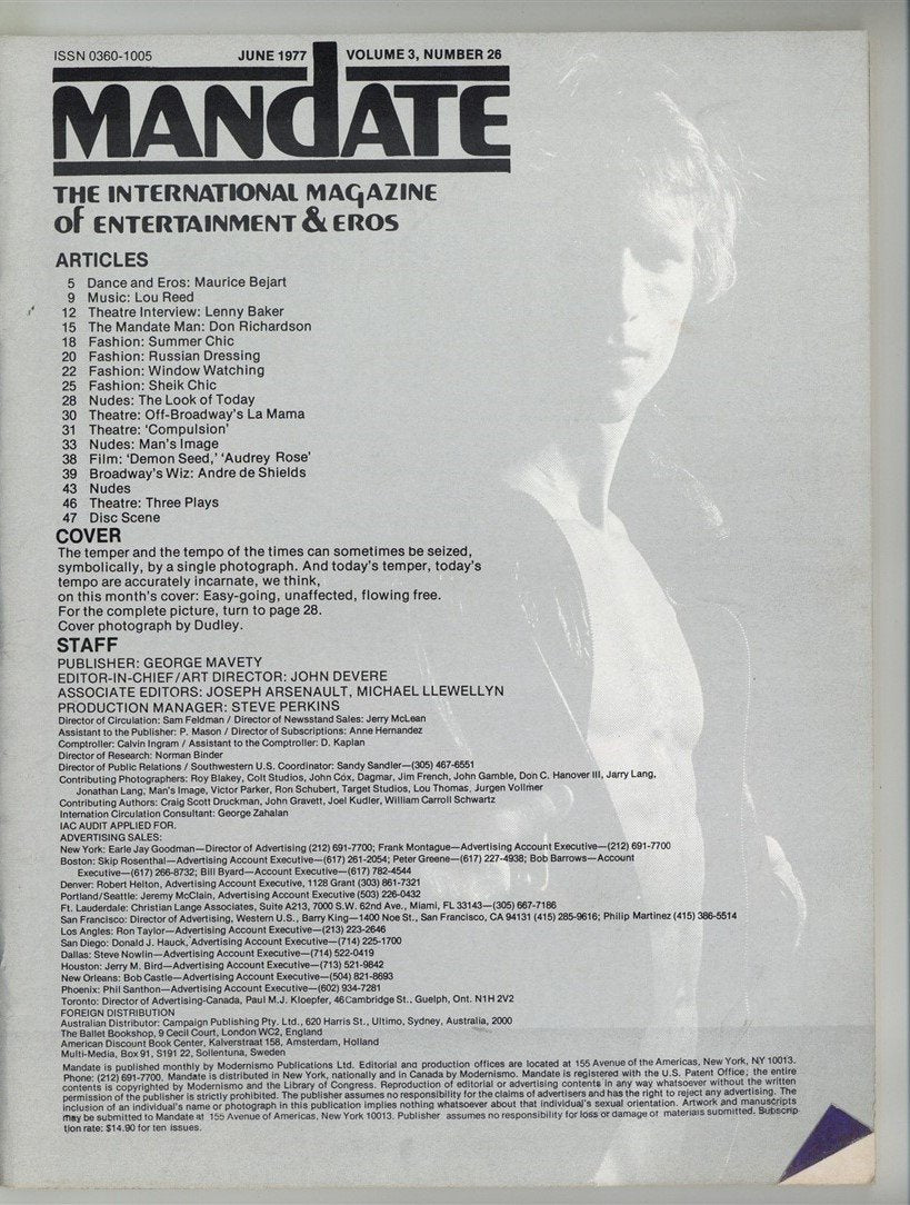 Mandate 1977 Joe Porcelli, Joe Clement, Michael O'Donnell, Ed Hart, Ro – oxxbridgegalleries