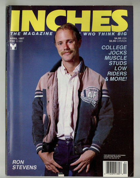Inches 1987 Ron Stevens, Mike Bighorn 100p Tom Of Finland Gay Pinup Ma ...